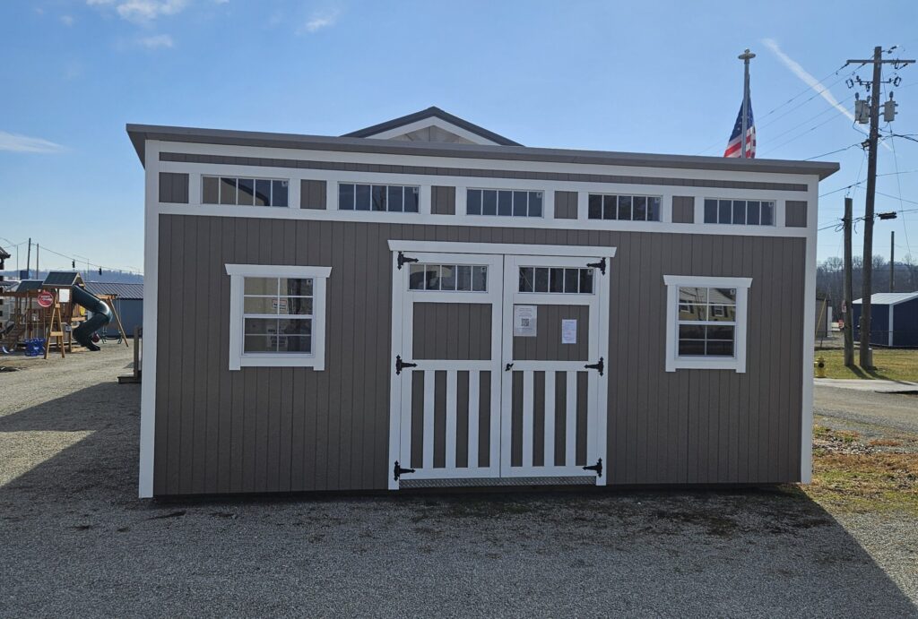 10x20 Painted Studio (ID#6241020PS540) - Rollin Mini Barns