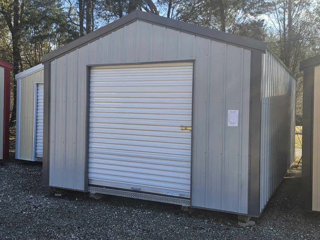 12x20 Standard Metal - Rollin Mini Barns