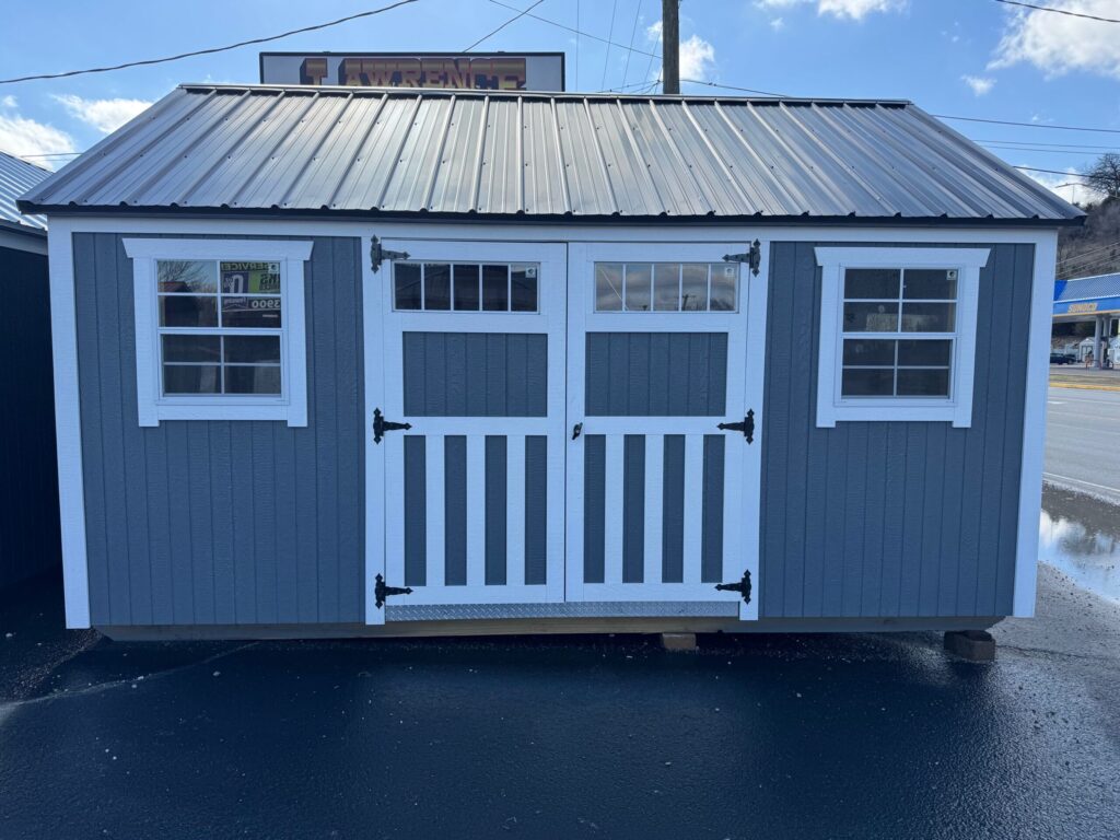 12x16 Painted Classic (ID#10241216PC620) - Rollin Mini Barns