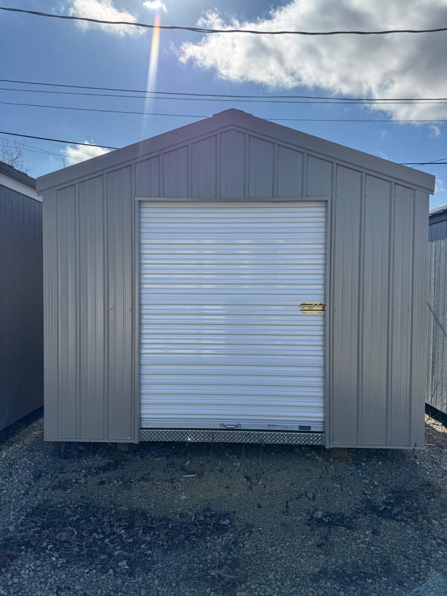 10x12 Metal Econo - Rollin Mini Barns