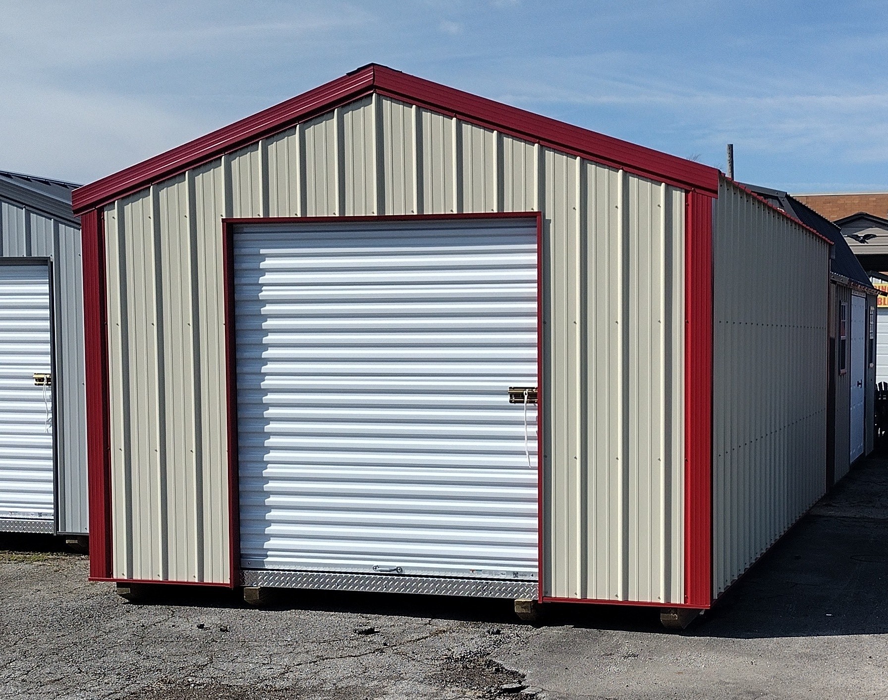 12x20 Standard Metal (ID#12241220SM650) - Rollin Mini Barns