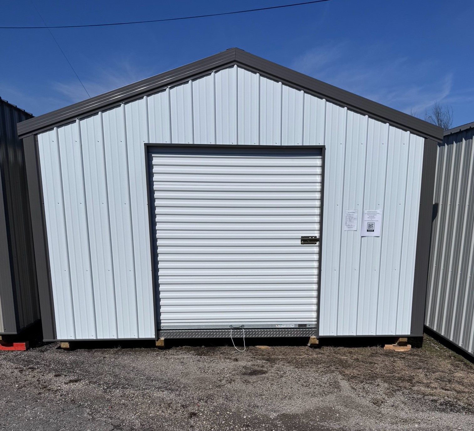 14x32 Standard Metal (ID#12241432SM663) - Rollin Mini Barns