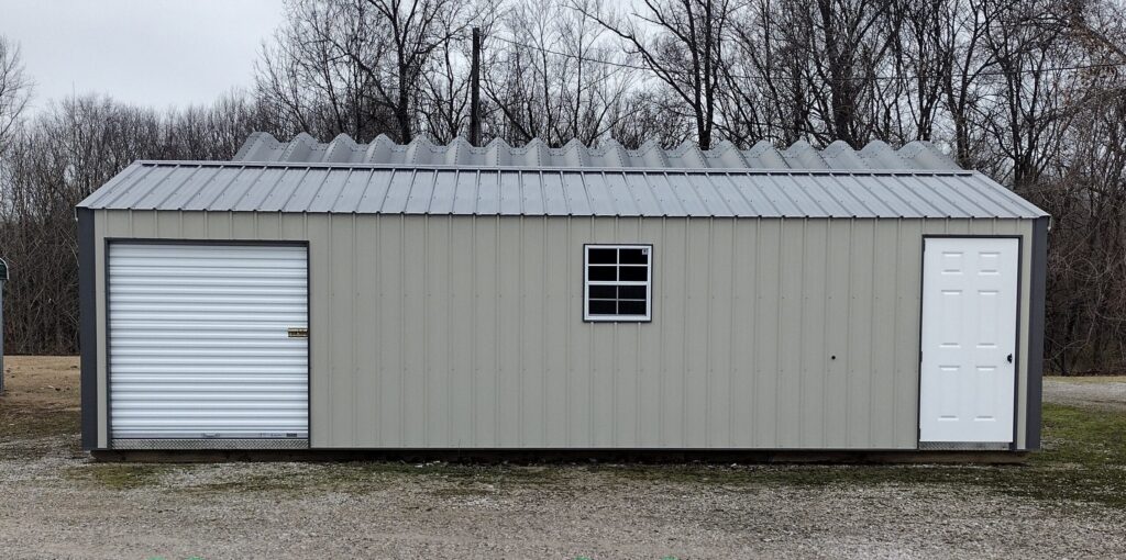 12x30 His & Hers (ID#1251230HH698) - Rollin Mini Barns