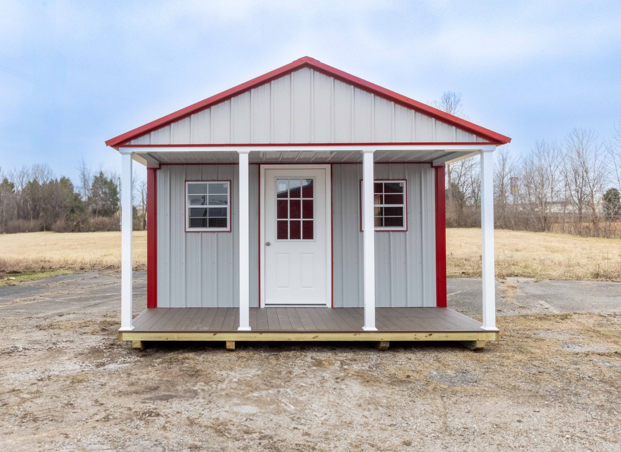 Prefab A-Frame Cabins In Indiana | Rollin Mini Barns
