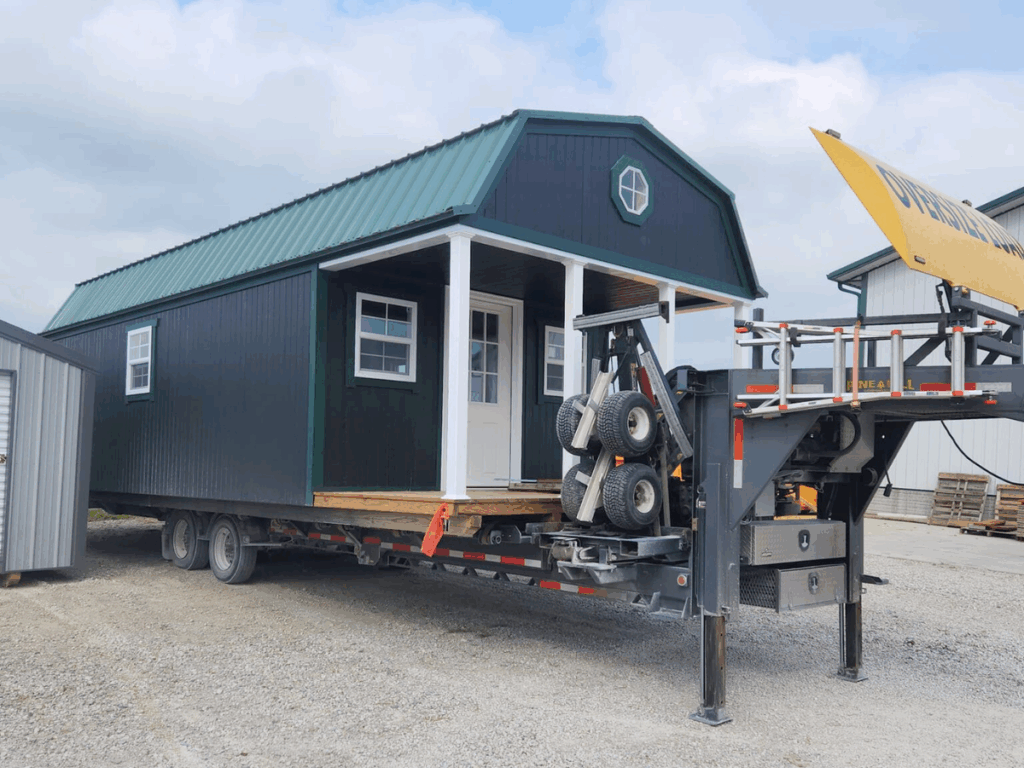 Prefab A-Frame Cabins For Sale | Rollin Mini Barns
