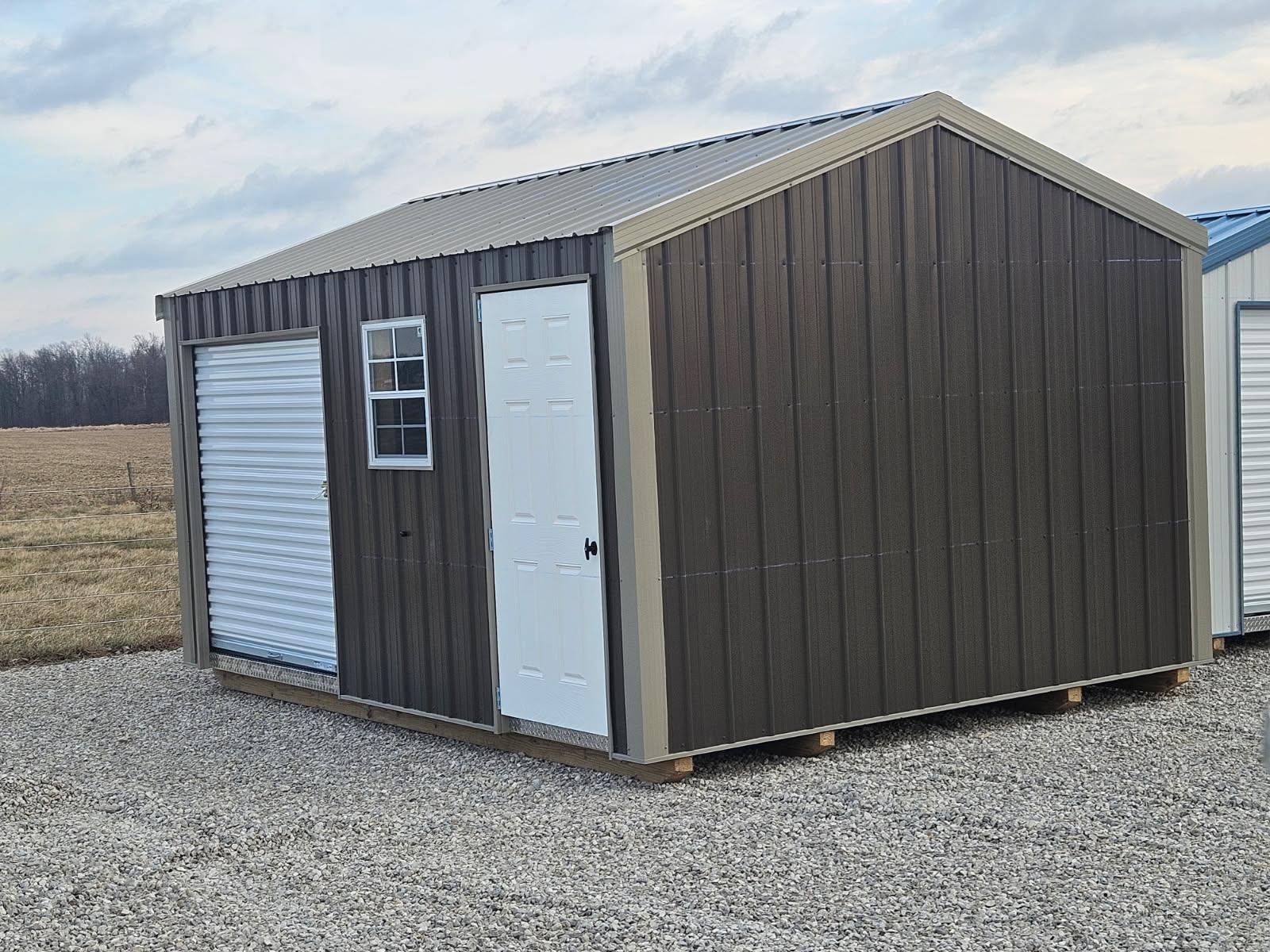 10x16 His & Hers - Rollin Mini Barns